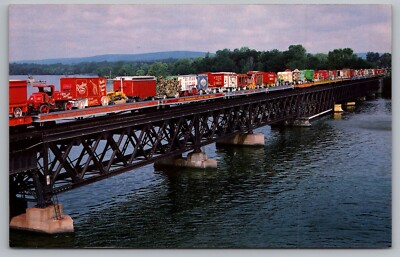 Postcard Circus World Baraboo Wisconsin Circus Train Caravan | eBay