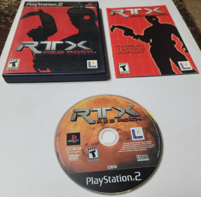 RTX: Red Rock - Sony PlayStation 2 PS2 COMPLETE CIB 23272997786| eBay