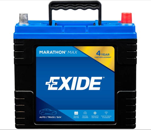 Exide Battery AGM BCI Group 51R CCA 435 RC 75 Marathon Max | eBay