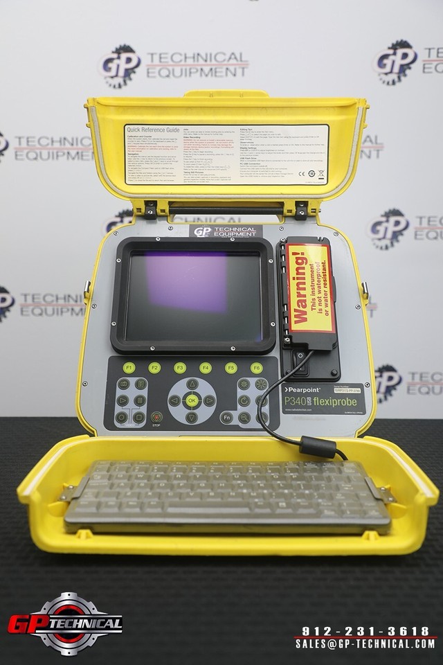 SPX Pearpoint P340 Flexiprobe Extra-Long, Semi-Rigid Videoscope ...