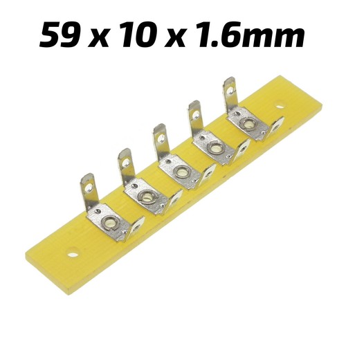 Epoxy Terminal Strips Single/Double Row 5-20 Solder Tags Various Sizes ...