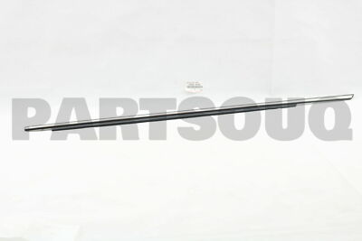 7572033130 Genuine Toyota MOULDING ASSY, FRONT DOOR BELT, LH 75720 ...