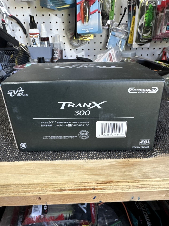 Shimano TRANX 300 Baitcasting Fishing Reel - Brand New Sealed Box 5.8:1 ...