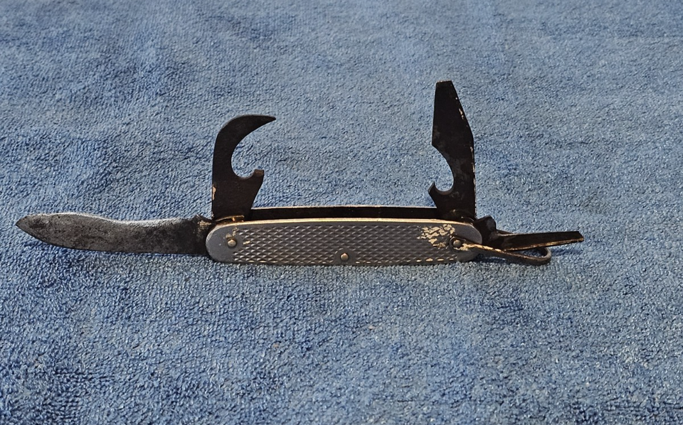 Vintage Kingston USMC Marine Pocket Knife Utility Tool WW2 Era | eBay