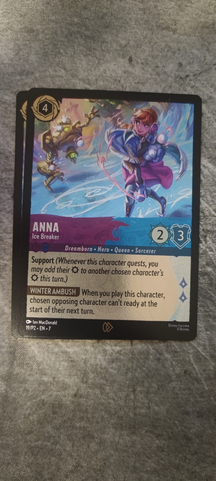Anna - Ice Breaker - Promo - Lorcana - 19/P2 | eBay