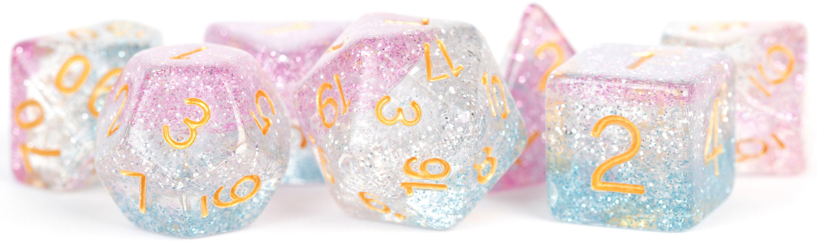 Unity Dice: Clear 16mm Poly Dice Set | eBay