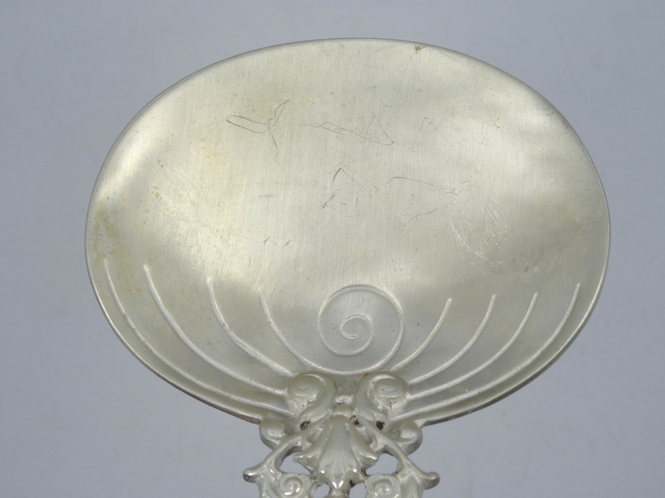 ANTIQUE GORHAM STERLING SILVER MERMAID with SHELL ON TOP BON BON SPOON ...
