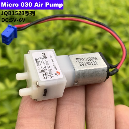 DC 5V 6V Micro Mini 030 Motor Air Pump Oxygen Pump 80Kpa DIY Aquarium ...