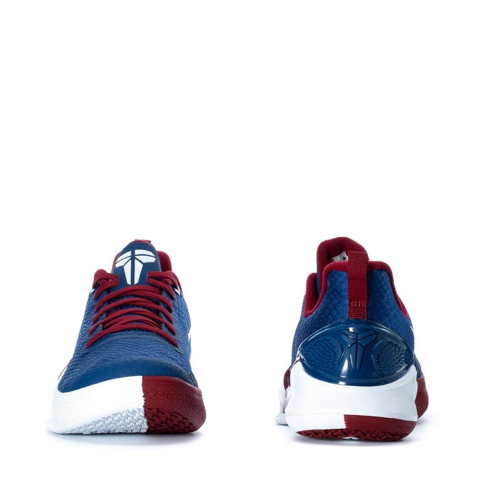 NIKE KOBE BRYANT MAMBA FOCUS BASKETBALL TRAINER MEN SHOES BLUE/RED SIZE ...