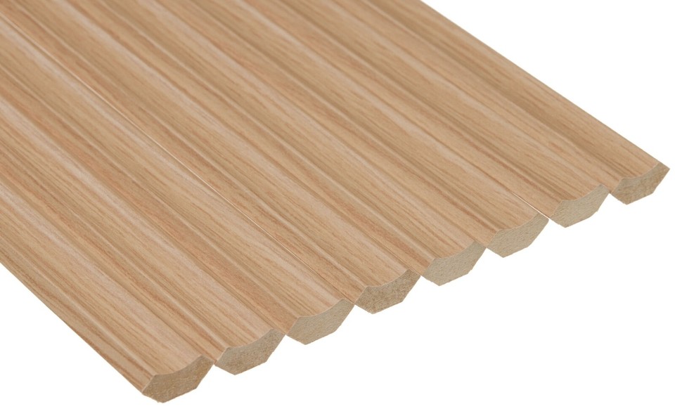 Laminate Scotia Floor Beading, MDF Edging Strips, 10 x 2400mm Lengths ...