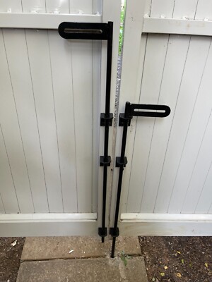 Industrial Steel 900mm Black Gate Drop Bolt for Timber/Aluminium/Steel ...