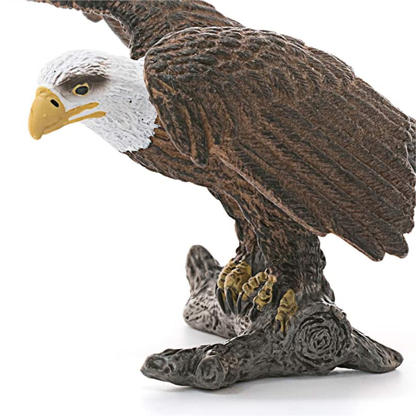 NEW Schleich SC14780 Bald Eagle Figurine RETIRED rare wild life figure ...