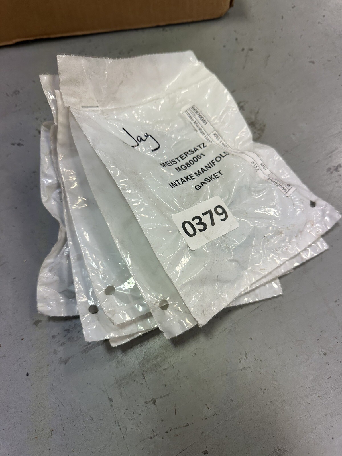 6x Engine Intake Manifold Gasket Lower MEISTERSATZ XR843533 | eBay