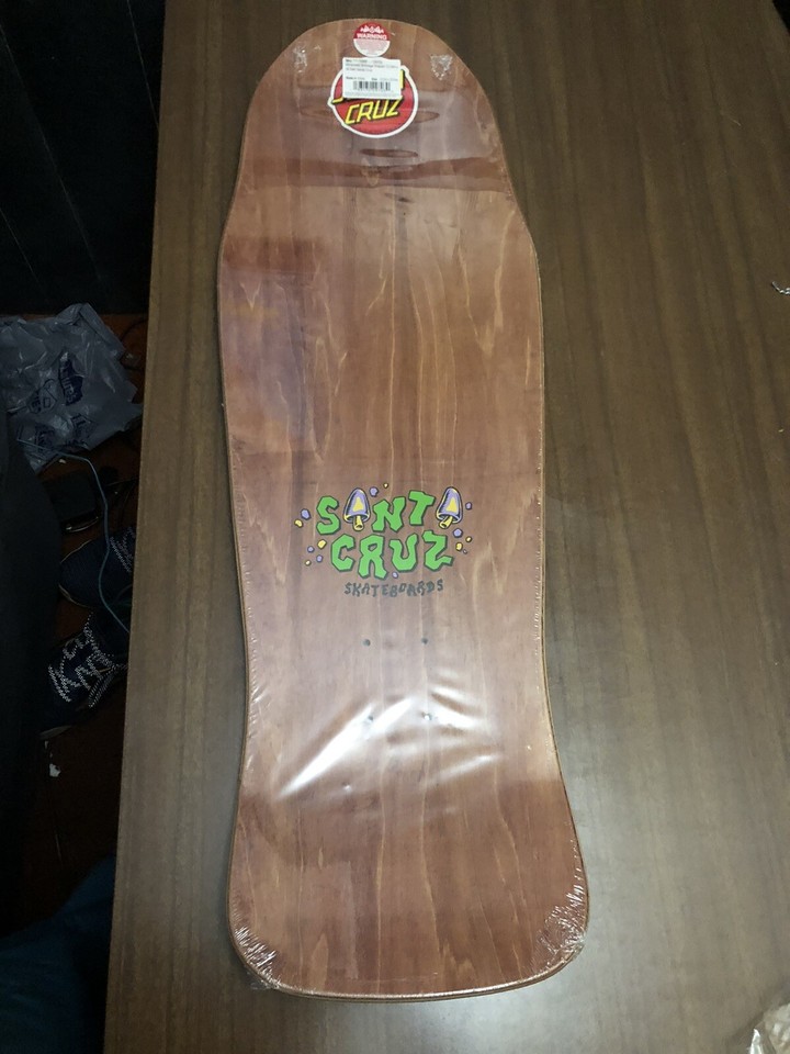 Erick Winkowski Birdcage Teal Shaped Santa Cruz Matte Finish Skateboard ...