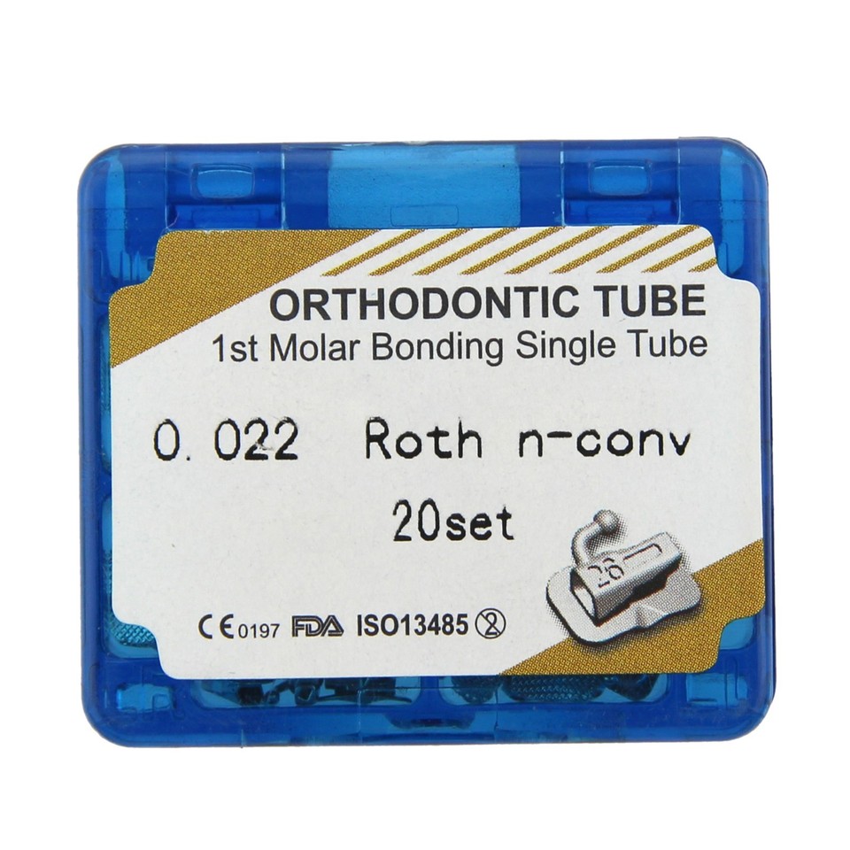 tubos de ortodoncia Orthodontic Buccal Tube 1st 2nd Molar Bracket MBT ...