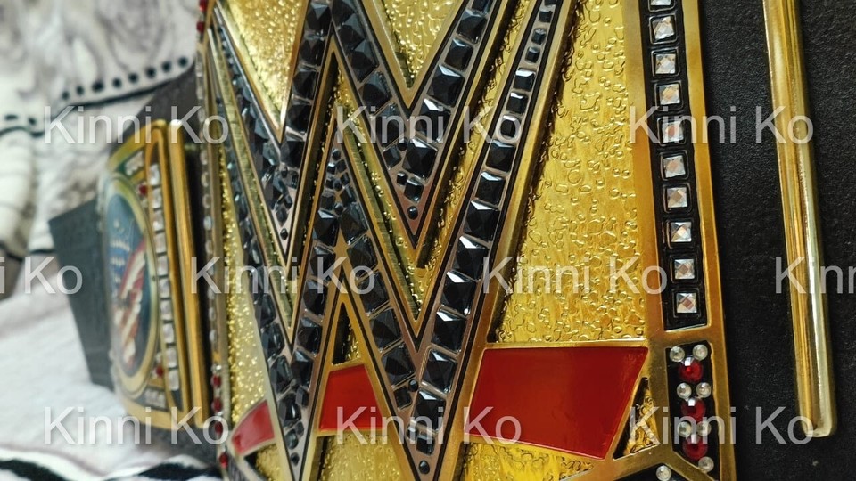 New undisputed championship Replica belt with Cody Rhodes Side Plate ...