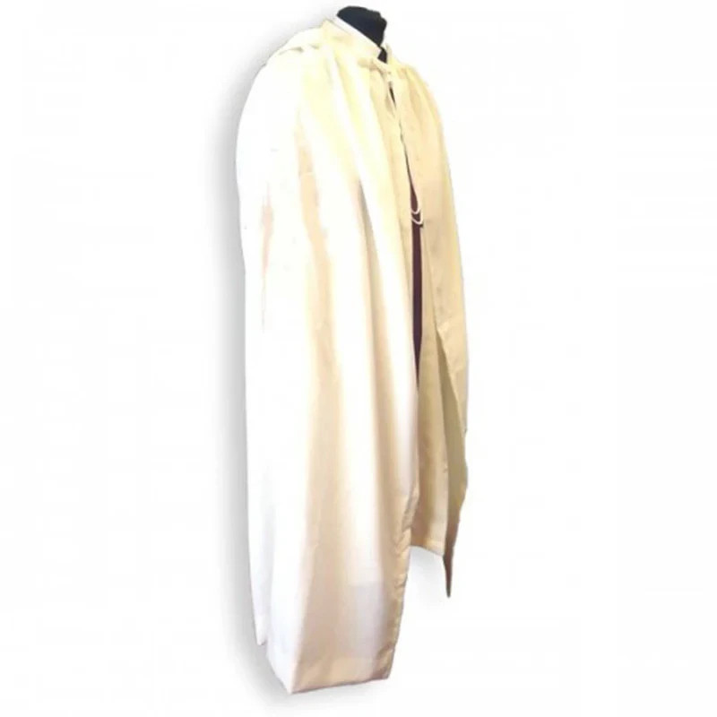 Knights Templar Masonic Regalia Set White Mantle,Maroon Cap ...