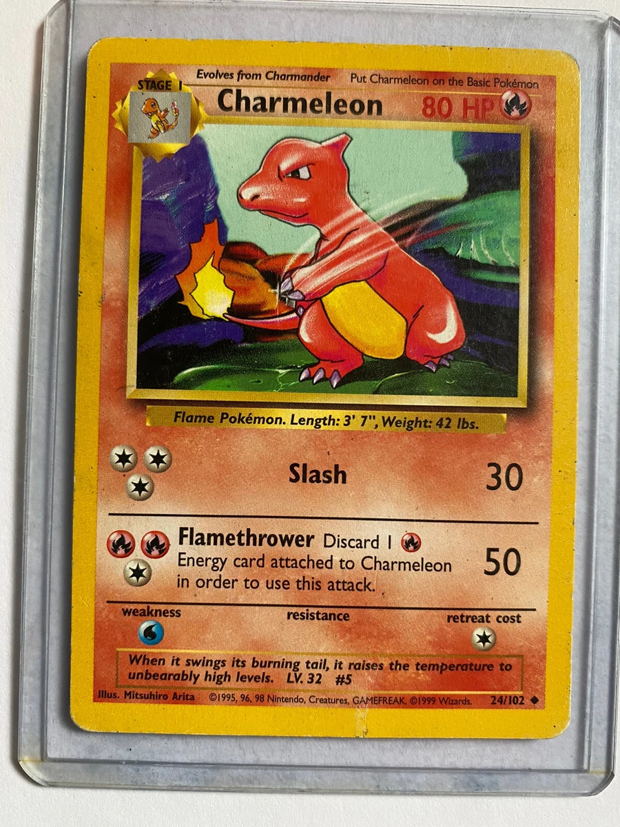 Charmeleon Pokemon Card