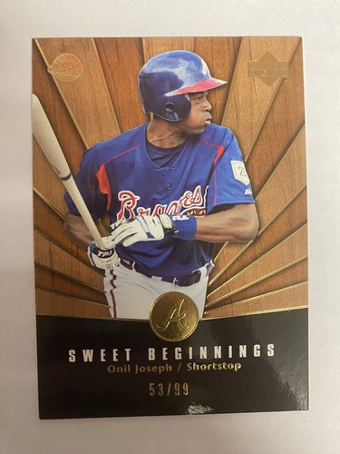2004 (BRAVES) Sweet Spot Wood #153 Onil Joseph SB /99 Baseball Card | eBay