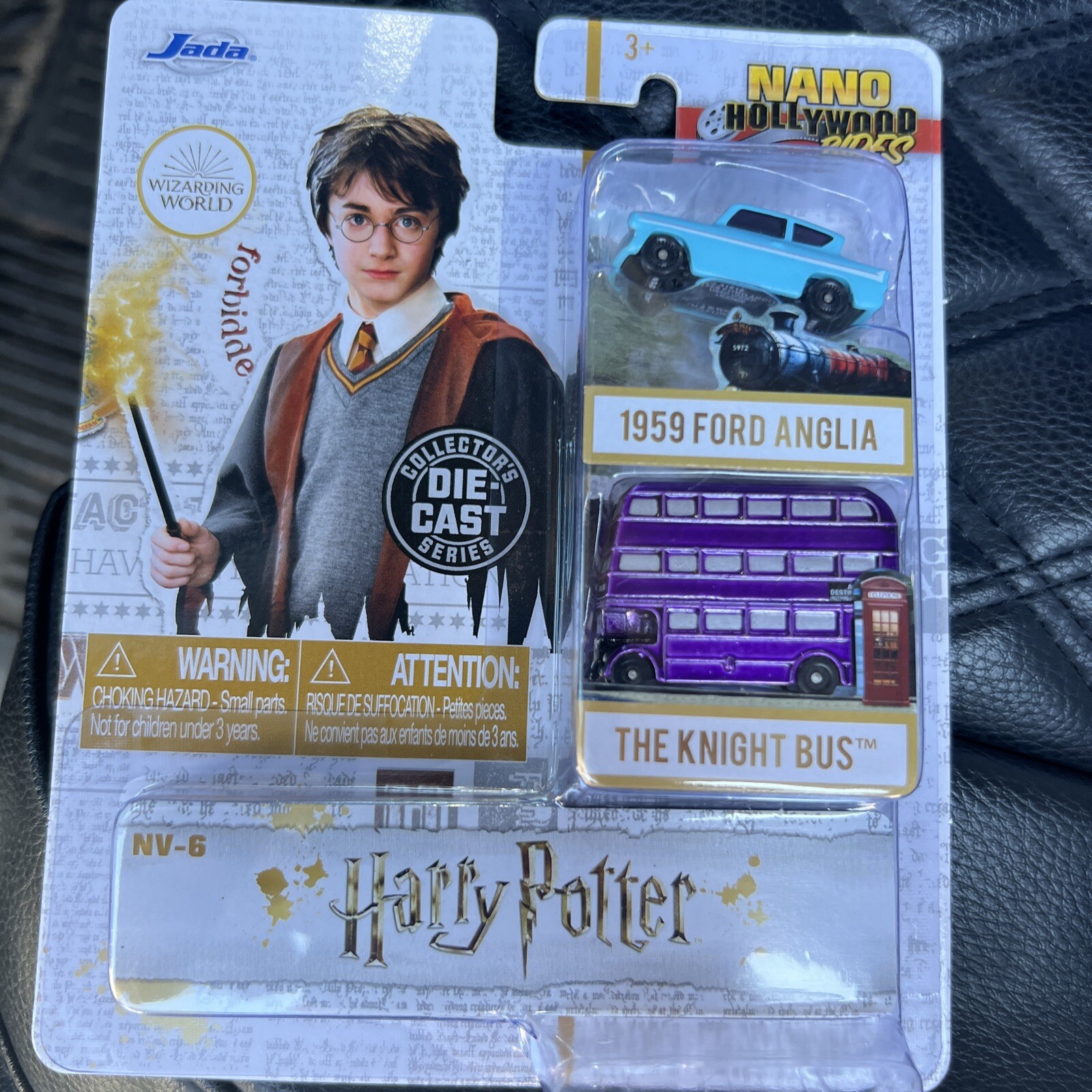 Harry Potter 1959 Ford Anglia & Knight Bus Jada Diecast 2 Piece Set ...