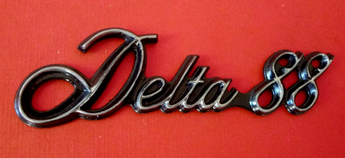 1982-1983-1984-1985 Oldsmobile Delta 88 Fender Quarter Panel Emblem ...