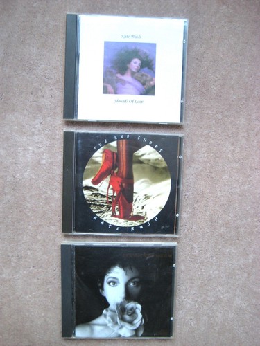 KATE BUSH - CD JOB LOT - HOUNDS OF LOVE - THE SENSUAL WORLD - THE RED ...
