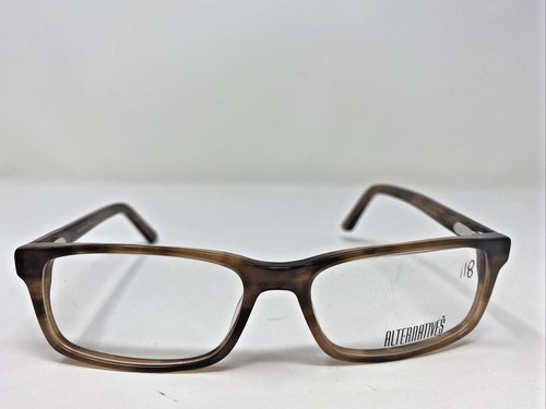 Alternatives Eyeglasses Frames ALT-48 53-16-140 Brown Full Rim SA40 | eBay