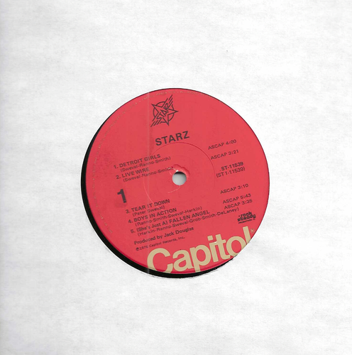 STARZ 1ST LP,LP ONLY NO COVER | eBay