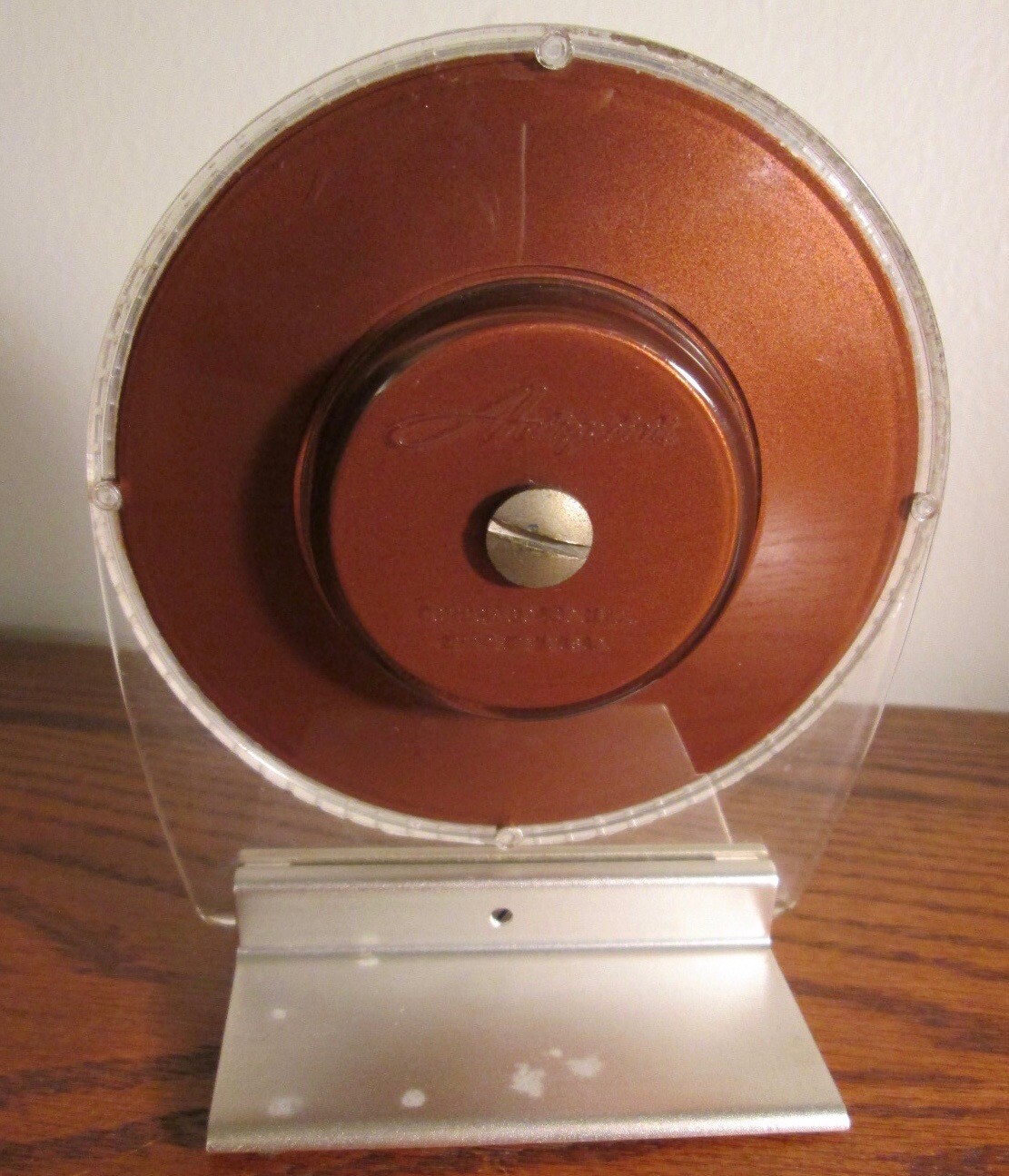 Vintage AUTOPOINT SPEEDOMETER PLEXIGLAS TROPHY w/ Reverse Sweep ...