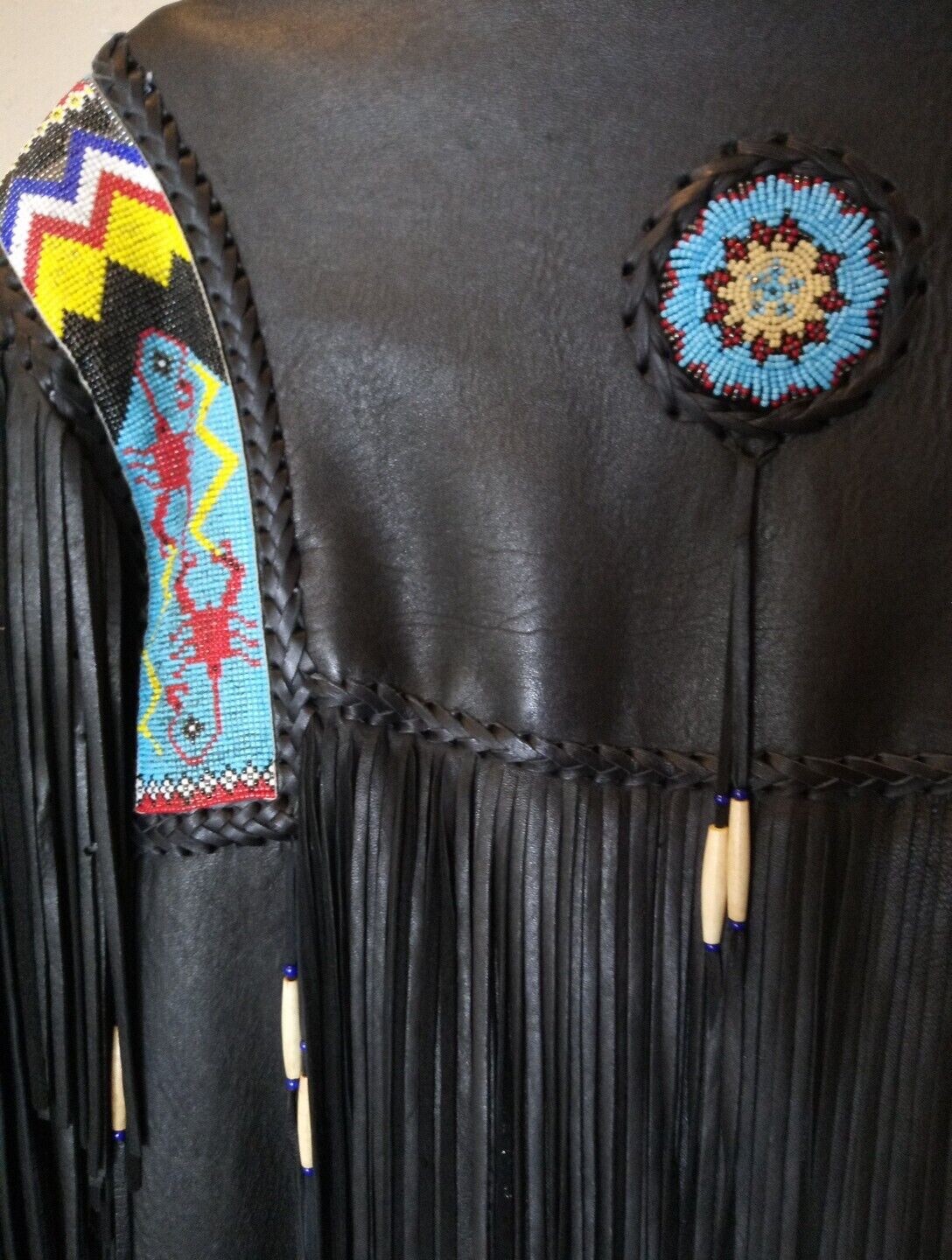 Diamond Leather Item #242 Native Jacket Designed by Ren Ellis 'THE HOLY ...