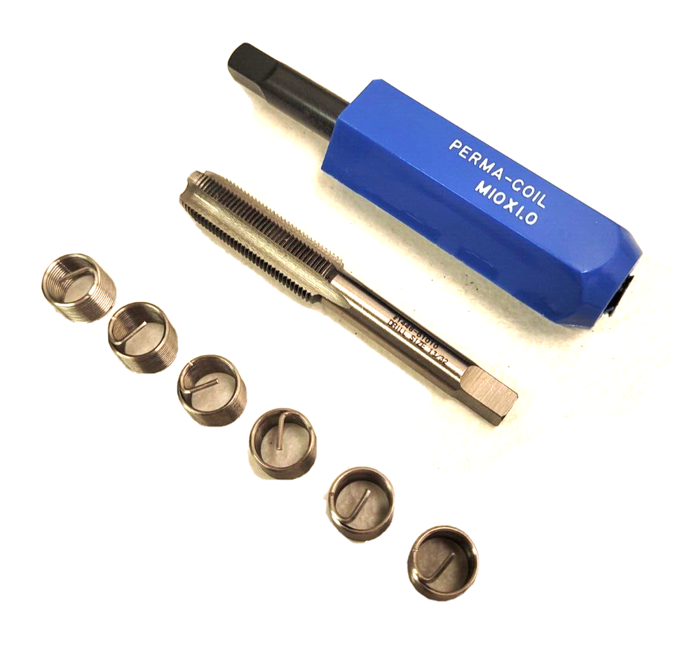 M10 x 1.0 Metric Thread Repair Insert Kit Perma Coil 1221-M1010 ...