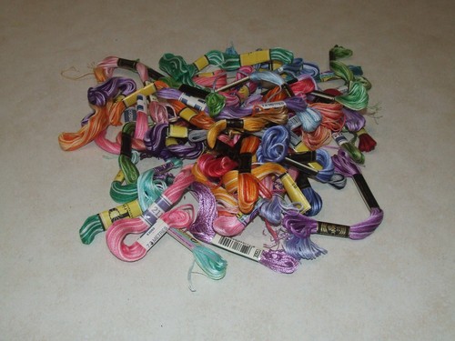 Assorted Embroidery Thread/Cottons/Floss (Variegated) x 50 | eBay Australia