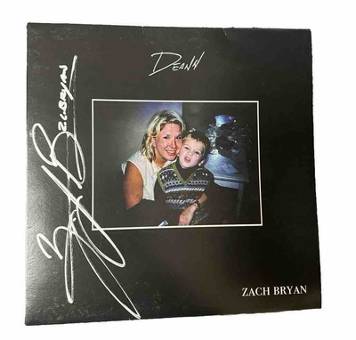 ZACH BRYAN SIGNED ZACH BRYAN VINYL ALBUM RECORD W/ JSA LOA | eBay