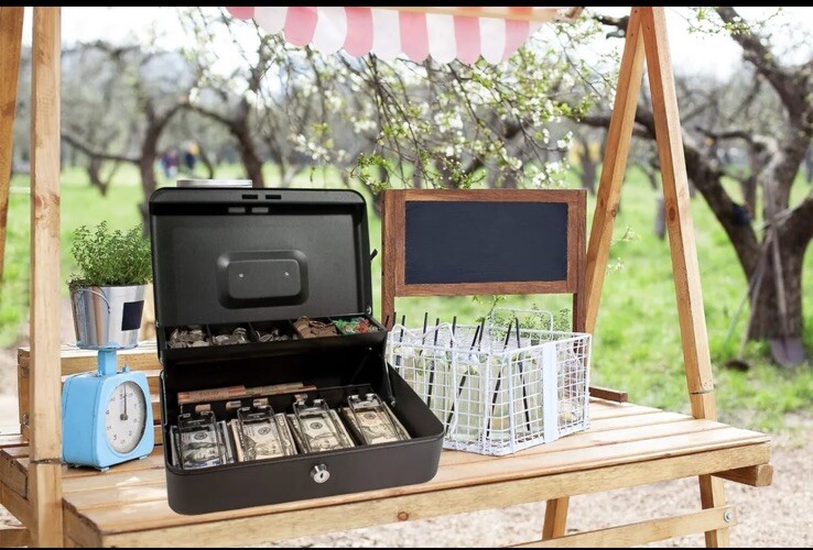 Royal Sovereign Full-Capacity Cash Box/ Model #: RSCB-400 **USA FREE ...