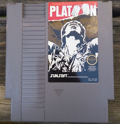 Platoon (Nintendo Entertainment System, 1988) 20763110051| eBay