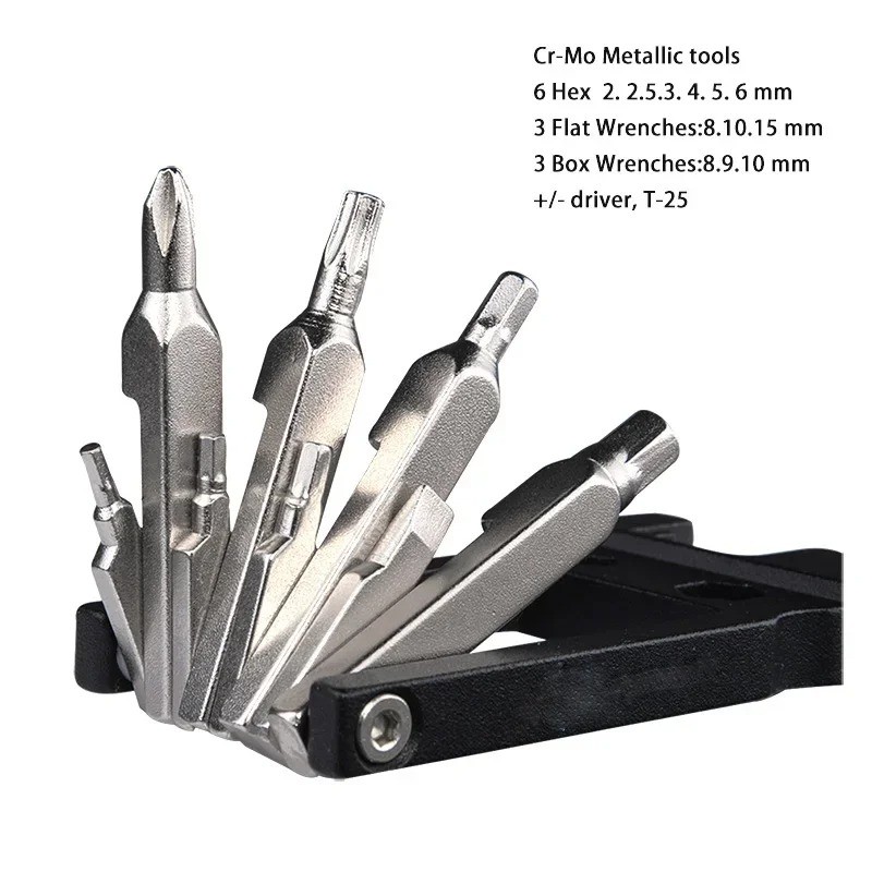 Mountain Bicycle 20 In 1 Tool Set Multifunctional Folding Repair Kit ...