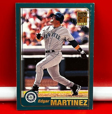 2001 Topps Collector Card Mariners Edgar Martinez #675 | eBay