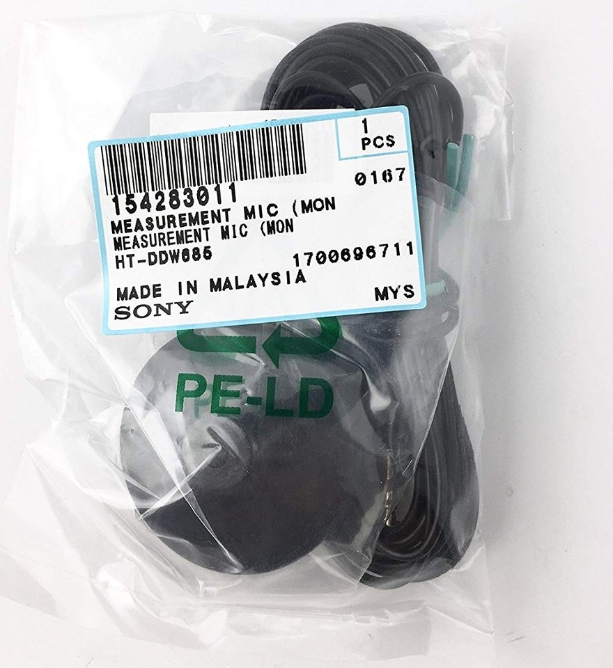 SONY Calibration Microphone ECM-AC2 Measurement Mic for A/V receivers ...