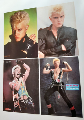 80s Billy Idol Poster