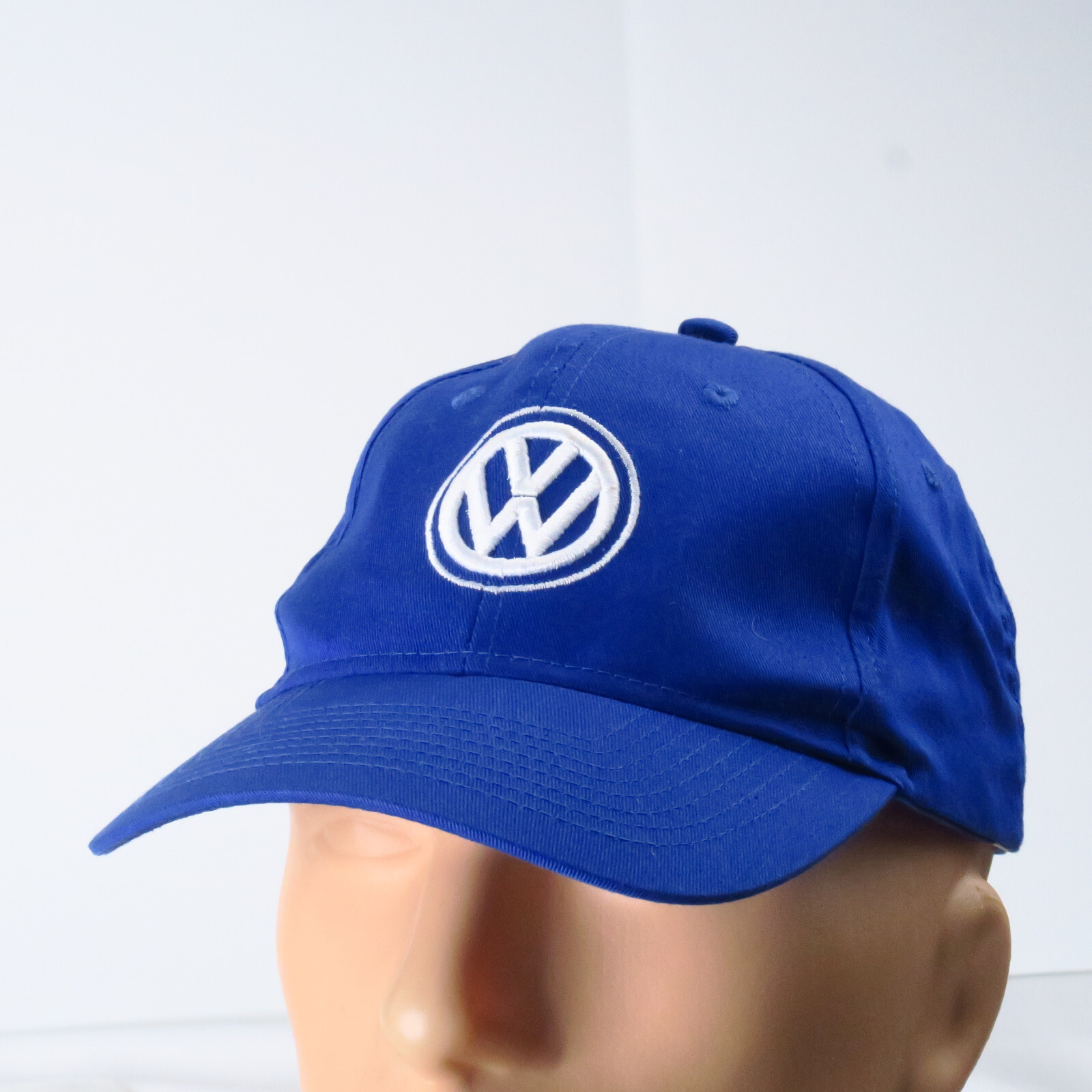 VW Royal Blue Strapback Baseball Hat Volkswagen Adjus… - Gem