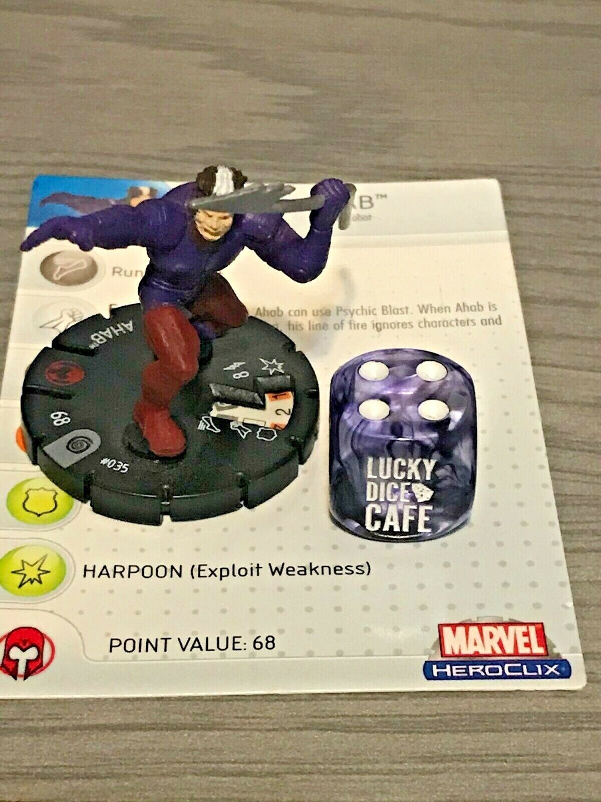 Marvel Heroclix Mutations & Monsters 035 Ahab Rare | eBay