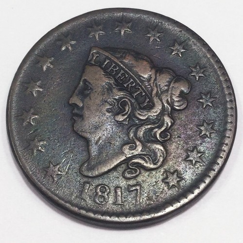 1817 Coronet Head Large Cent Beautiful High Grade Coin Rare Date | eBay