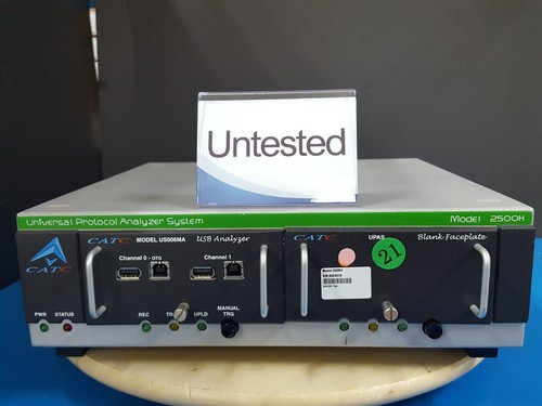 CATC 2500H : With US006MA, UPAS Universal Protocol analyzer system ...