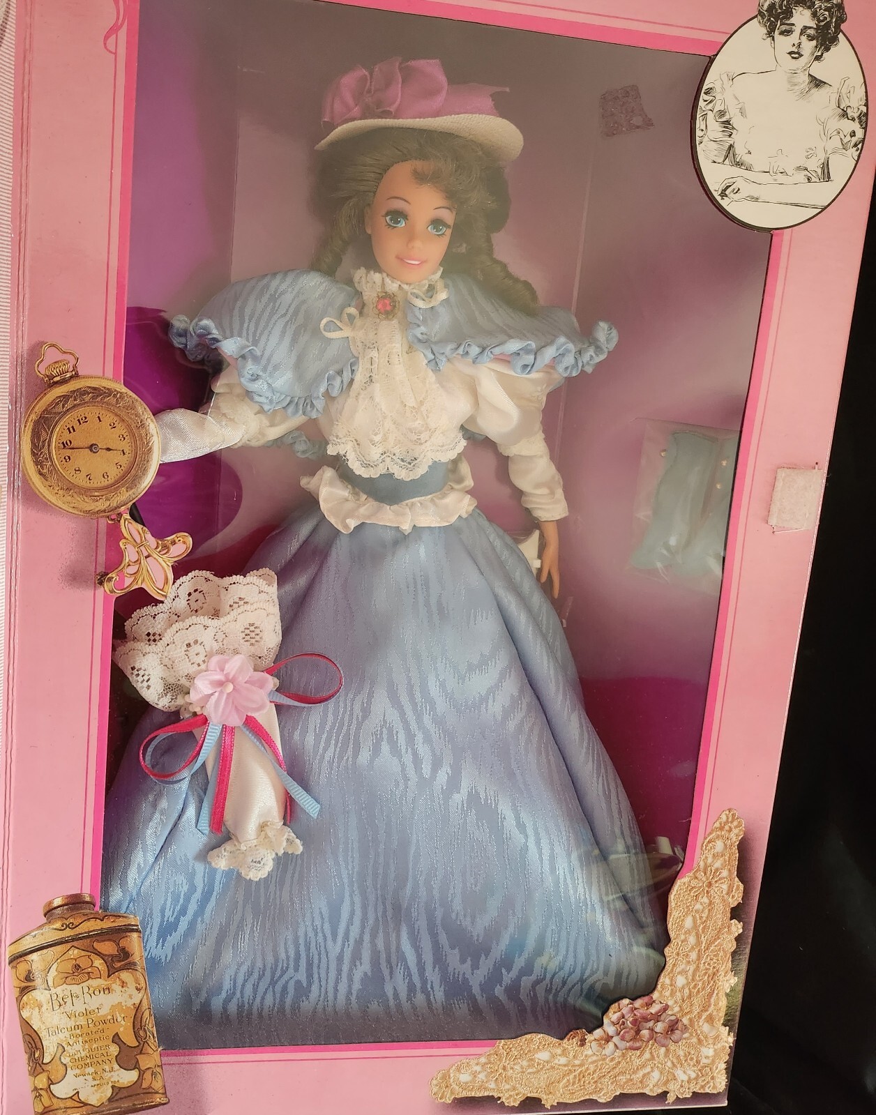 1993 Barbie GREAT ERAs Charles Dana Gibson Girl doll 3702 Victorian ...