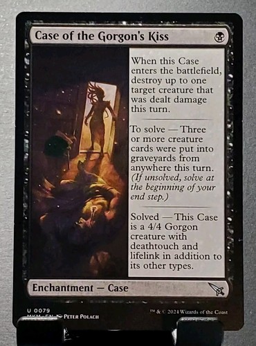 MTG 0079 CASE OF THE GORGON'S KISS Uncommon Murders at Karlov Manor⚔️NM/MT | eBay