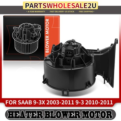 HVAC Blower Motor with Fan Cage for Saab 9-3X 2010-2011 9-3 2003-2011 ...