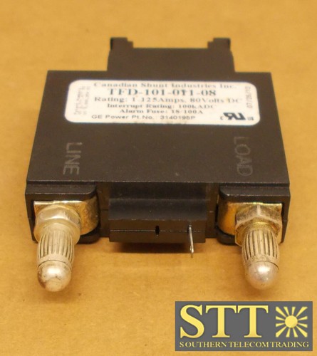 3140195P GE TFD FUSE HOLDER FOR TPS/TLS FUSES 1-125 AMPS 80 VDC TFD-101 ...