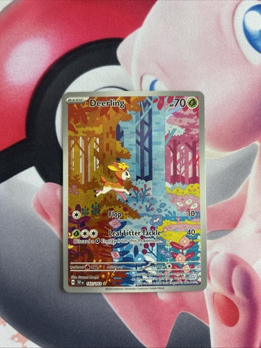 Pokemon TCG Temporal Forces Deerling 165/162 Illustration Rare | eBay