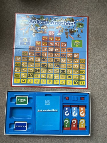 Vintage 1984 Ask Me Another! The Great Family Quiz Game MB Games ...