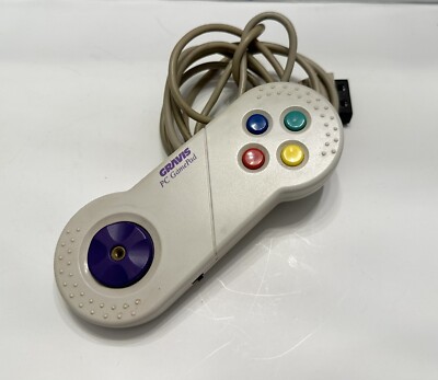 GRAVIS PC Game Pad 15-Pin Controller J - (1992) Vintage Gaming UNTESTED ...